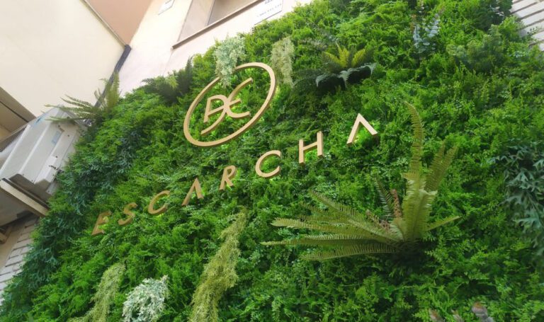 Jardines verticales artificiales ¡sin agua! y de aspecto natural